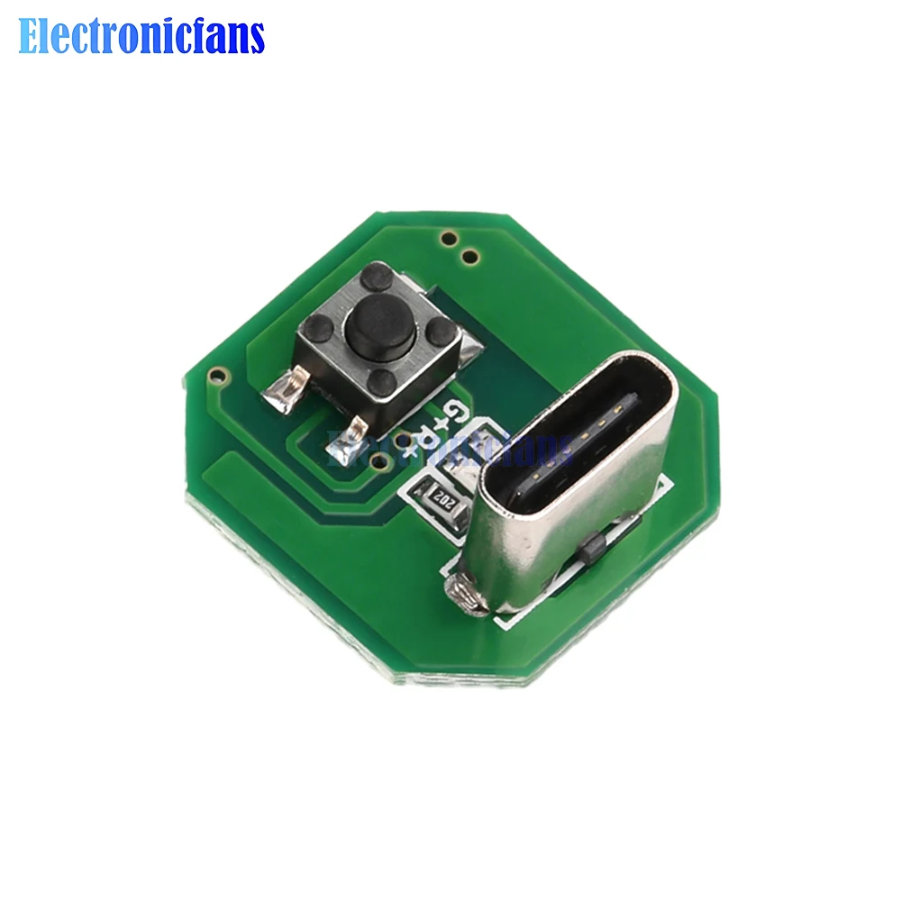 Flashlight-Driver-Board-DIY-Accessories-Type-c-Charging-Port-Charging ...