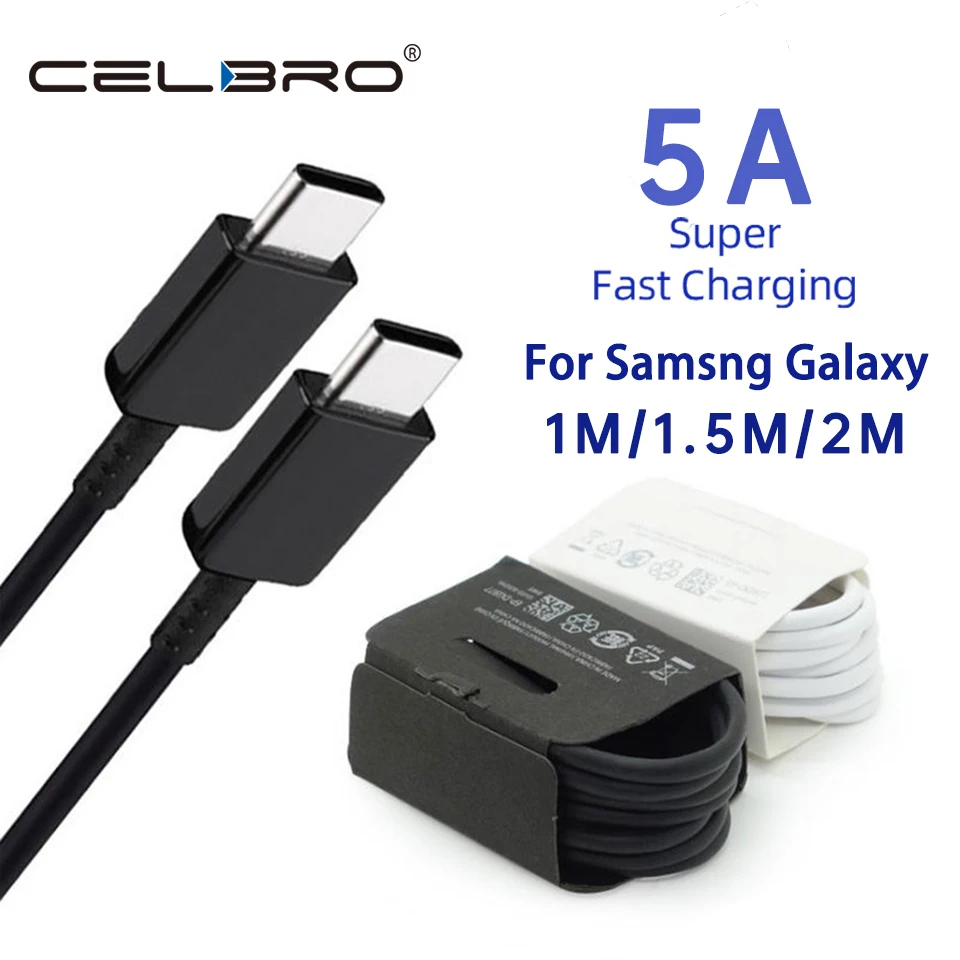 PD Usb Type C Cable Usbc To Usbc Cable For Samsung S23 A71 S22 25W ...