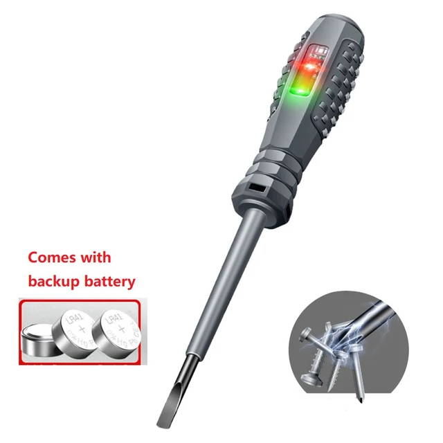 High-torque ElectricPen Word/cross Screwdriver Neon Bulb Indicator ...