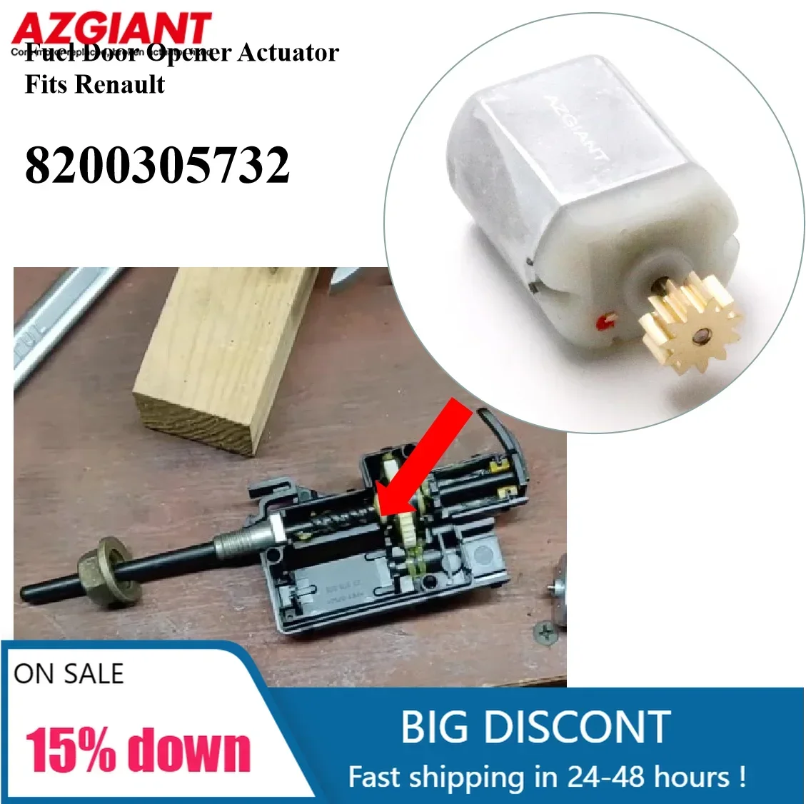 DC Motor for Renault Clio3, Grand Scenic, NISSAN PRIMASTAR (X83) Fuel ...