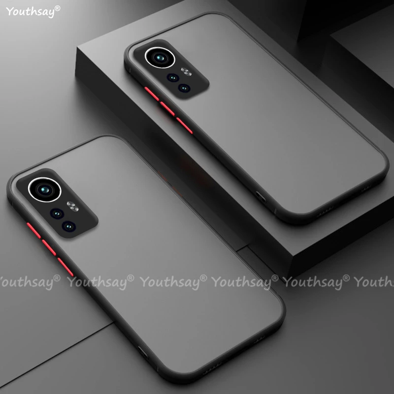 For Xiaomi 12s Pro Case Silicone Matte Translucent Case For Xiaomi 12s ...