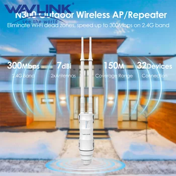 Wavlink-ac300/600/1200/ax1800/3000 roteador sem fio ao ar livre, alta ...