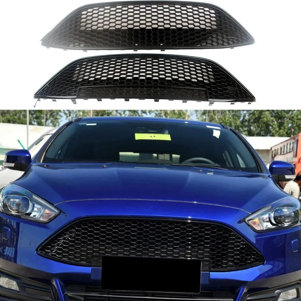 Car-Front-Racing-Bumper-Grill-Upper-Lower-Grilles-Fit-For-Ford-Focus-ST ...