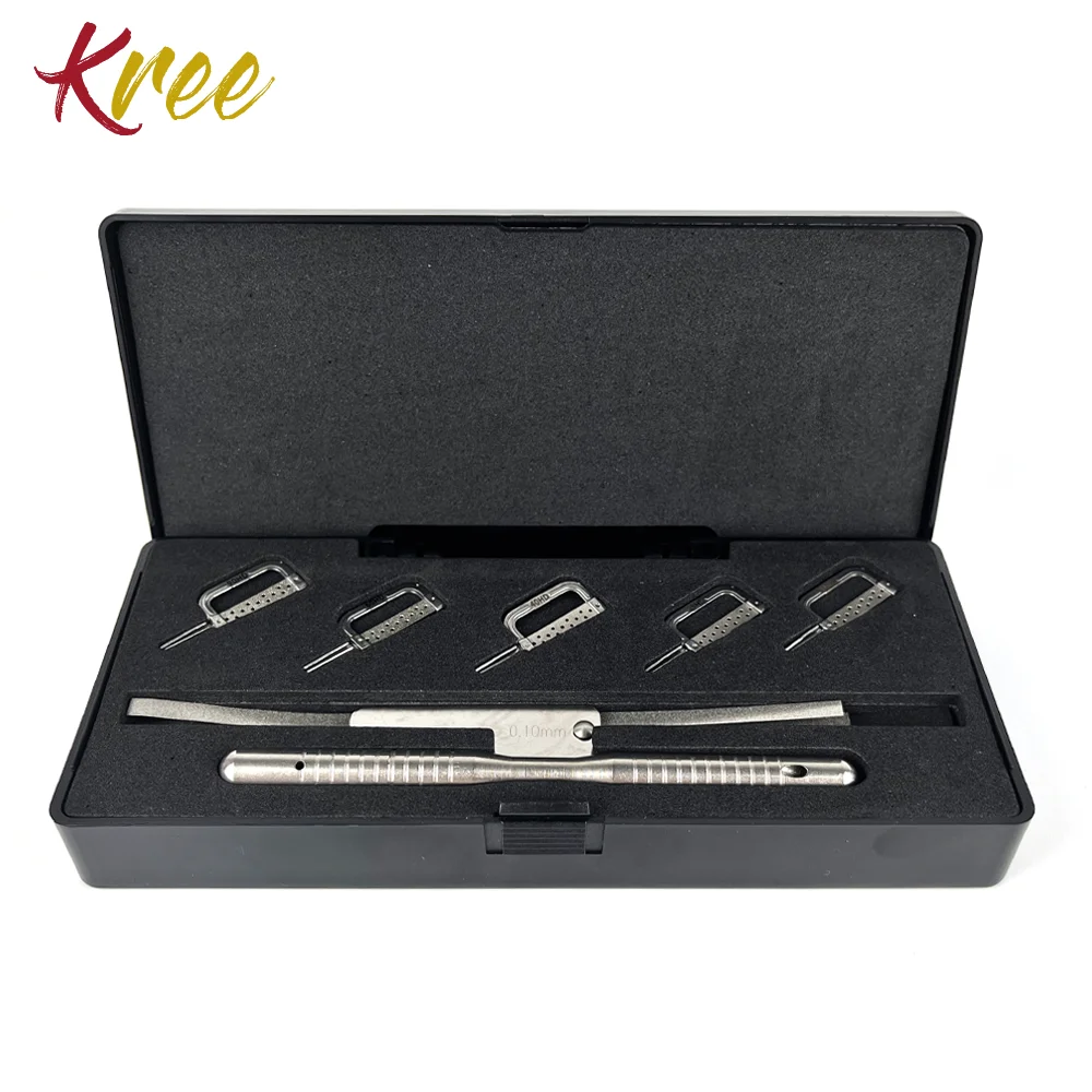 5pcs-Double-Sided-Strip-with-Handle-Dental-Orthodontic-Interproximal ...