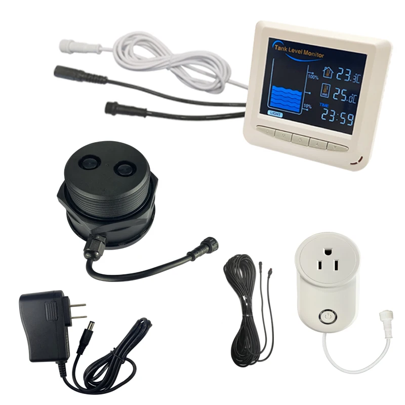 15M-Wired-Smart-TLC-2103-Ultrasonic-Water-Level-Sensor-With-Water-Pump ...