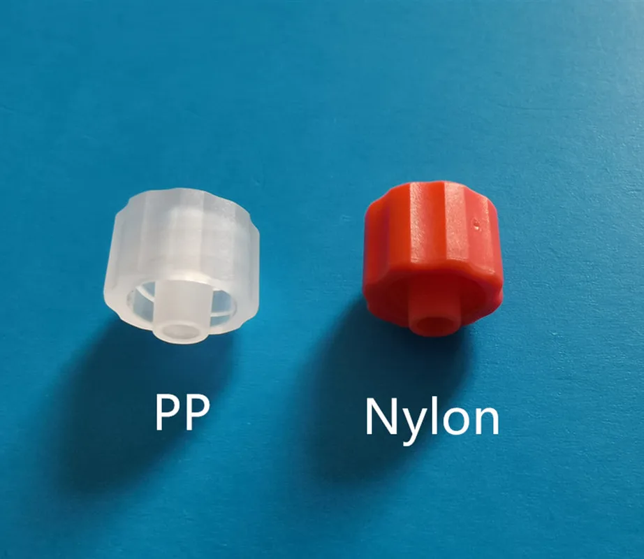 1000pcs/lot Plastic Nylon Or Polypropylene Pp Male Luer Cap Stopper ...