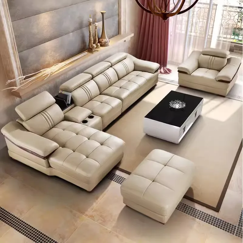 MANBAS-Sof-de-couro-genu-no-com-USB-e-alto-falante-Bluetooth-para-sala ...