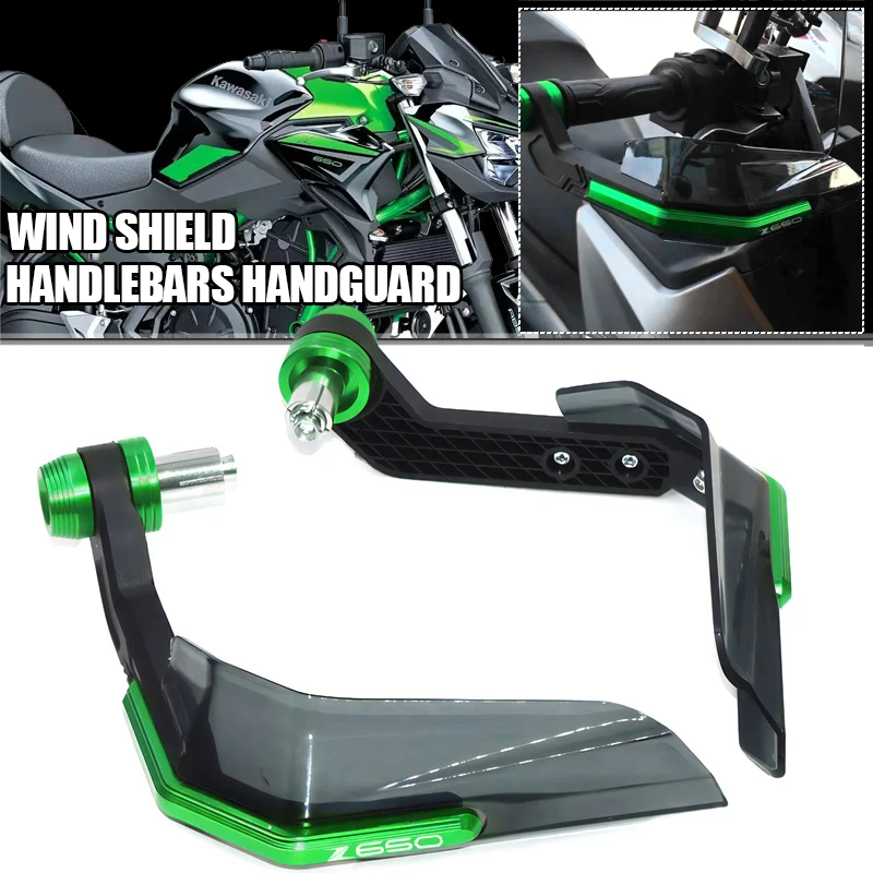 2022-Z650-Motorcycle-Handguards-Handlebar-Windshield-Hand-clutch-brake ...