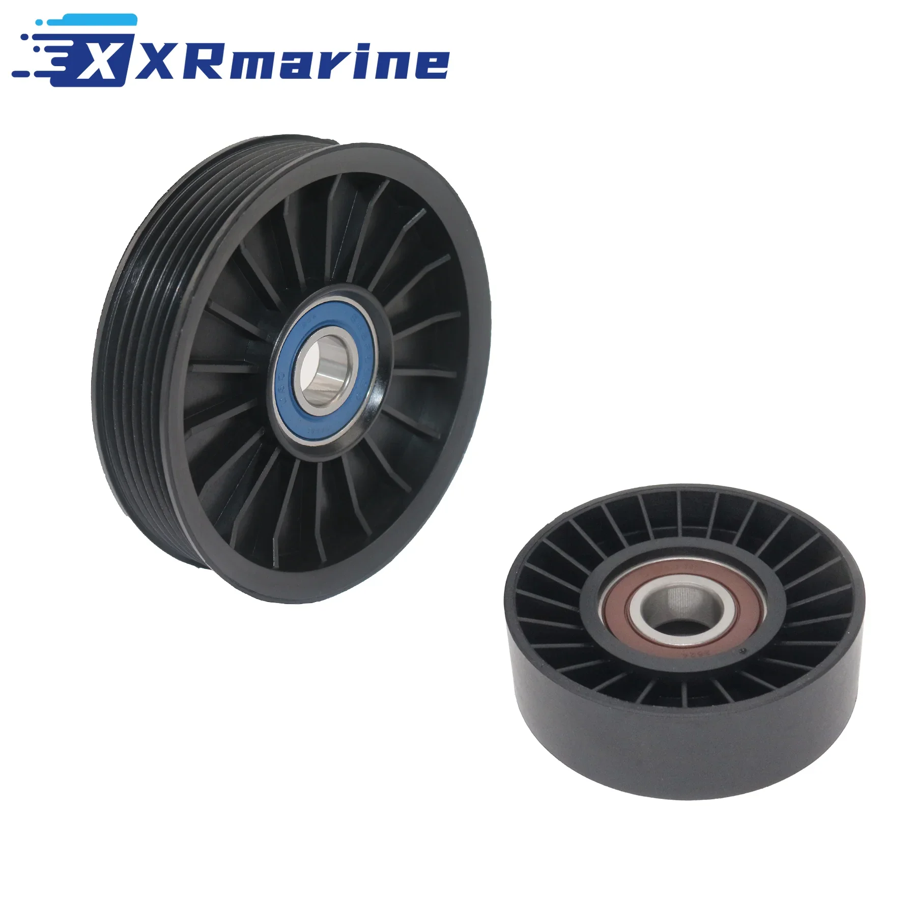 For Mercruiser V6 V8 Serpentine belt Idler PULLEY set 4.3 5.0 5.7 6.2 L ...