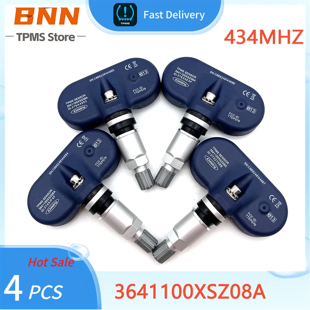 3641100XSZ08A TPMS Tire Pressure Sensor For GreatWall Voleex C50 C30 EV ...