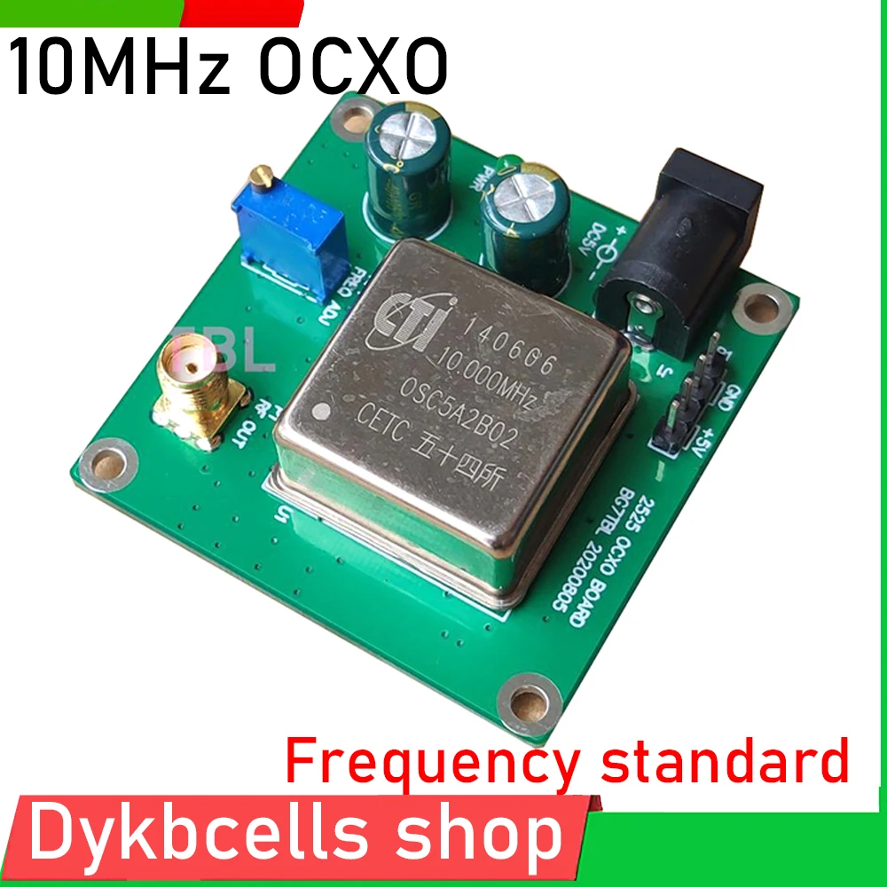 10MHz-OCXO-Frequency-Standard-Board-Oven-Controlled-Crystal-Oscillator-10M-Sine-Wave-Output ...