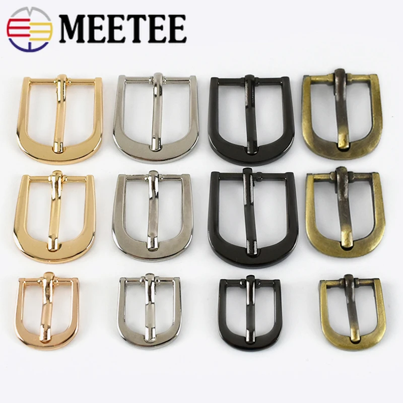 5-10Pcs-12-16-19-25-30-38mm-Metal-Pin-Buckles-Bags-Strap-Adjust-Hook ...