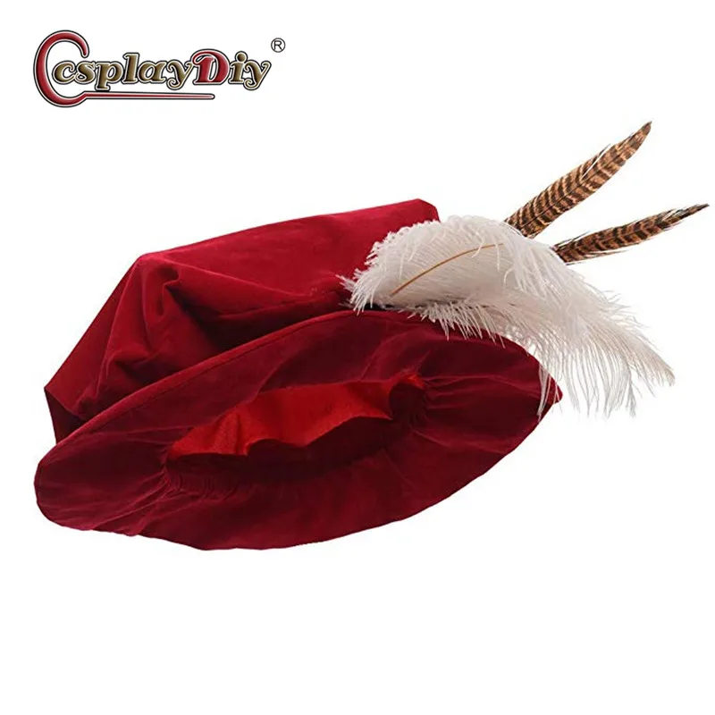 Cosplaydiy-gorro-Medieval-renacentista-para-hombre-Tudor-isabelino-Rey ...