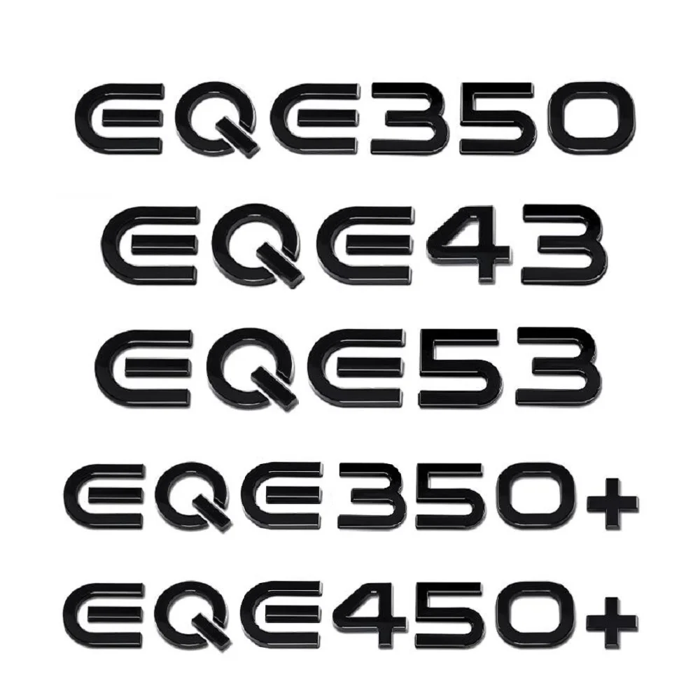 Gloss-Black-Emblems-Nameplate-for-Mercedes-Benz-V295-Electric-Motor ...