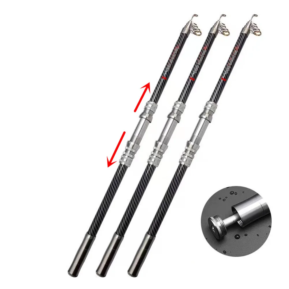 Fiberglass-Fishing-Rod-With-Movable-Wheel-Stand-And-Metal-Reel-Seat-5-6 ...