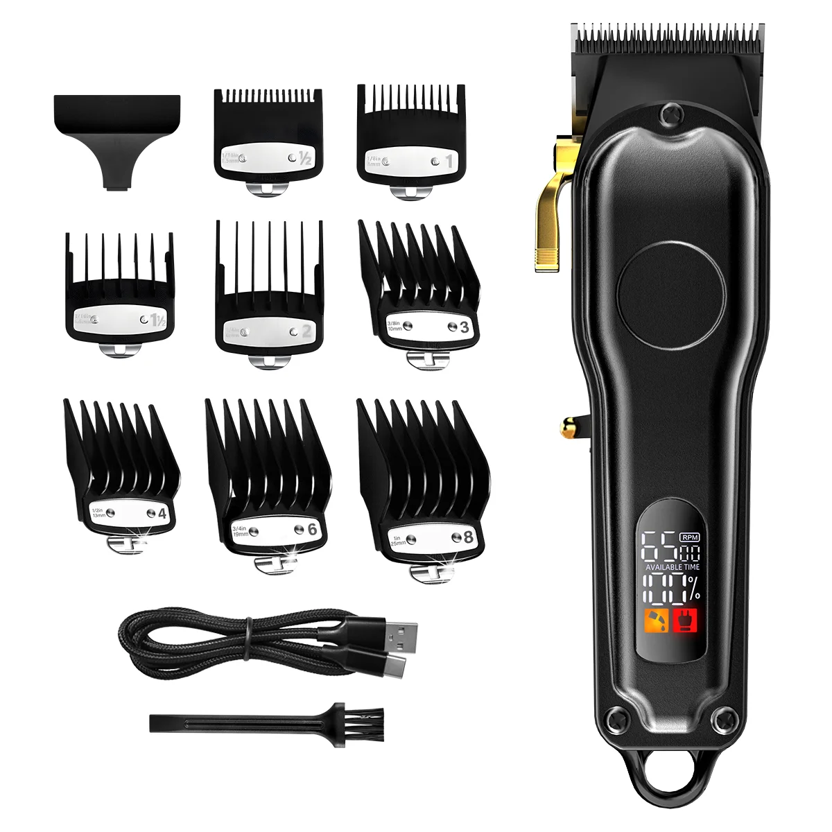 KIKIDO-kk-1986-Professional-Hair-Clipper-with-Powder-Metallurgy-Blade ...