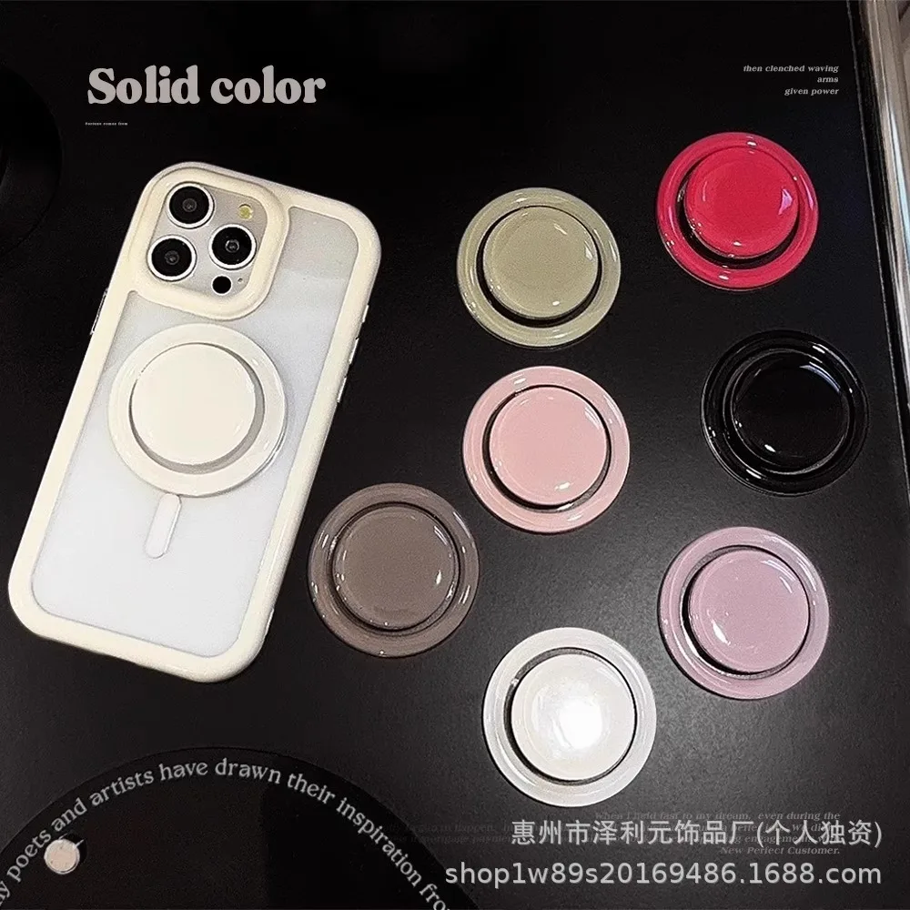 Korea Solid Color Summer Fresh for MagSafe Magnetic Holder Phone ...