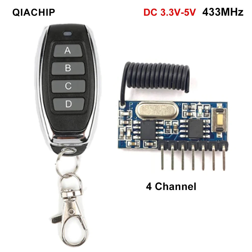 433-Mhz-RF-Remote-Control-Transmitter-433mhz-RF-Relay-Receiver-Switch ...