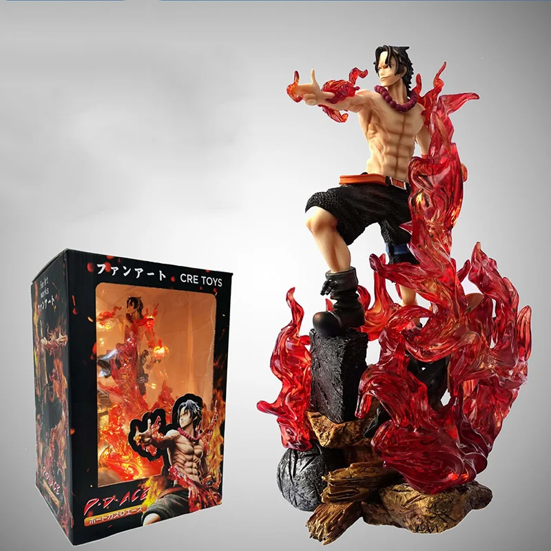 One Piece Figure GK Fire Fist Portgas D Ace 30CM | One piece ...