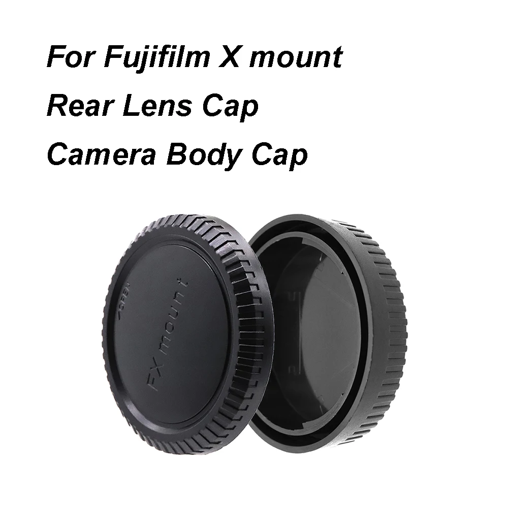 For-Fujifilm-X-mount-Lens-Rear-Cap-or-Camera-Body-Cap-or-Cap-Set ...
