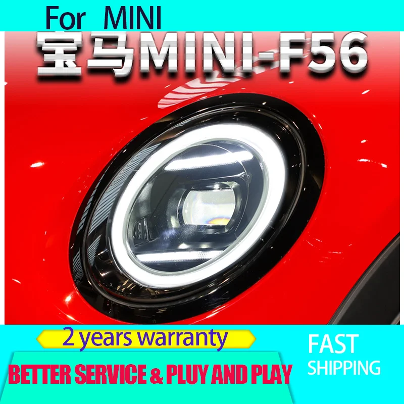 Car-Styling-for-2014-2024-BMW-MINI-F55-F56-headlight-modified-LED-lens ...