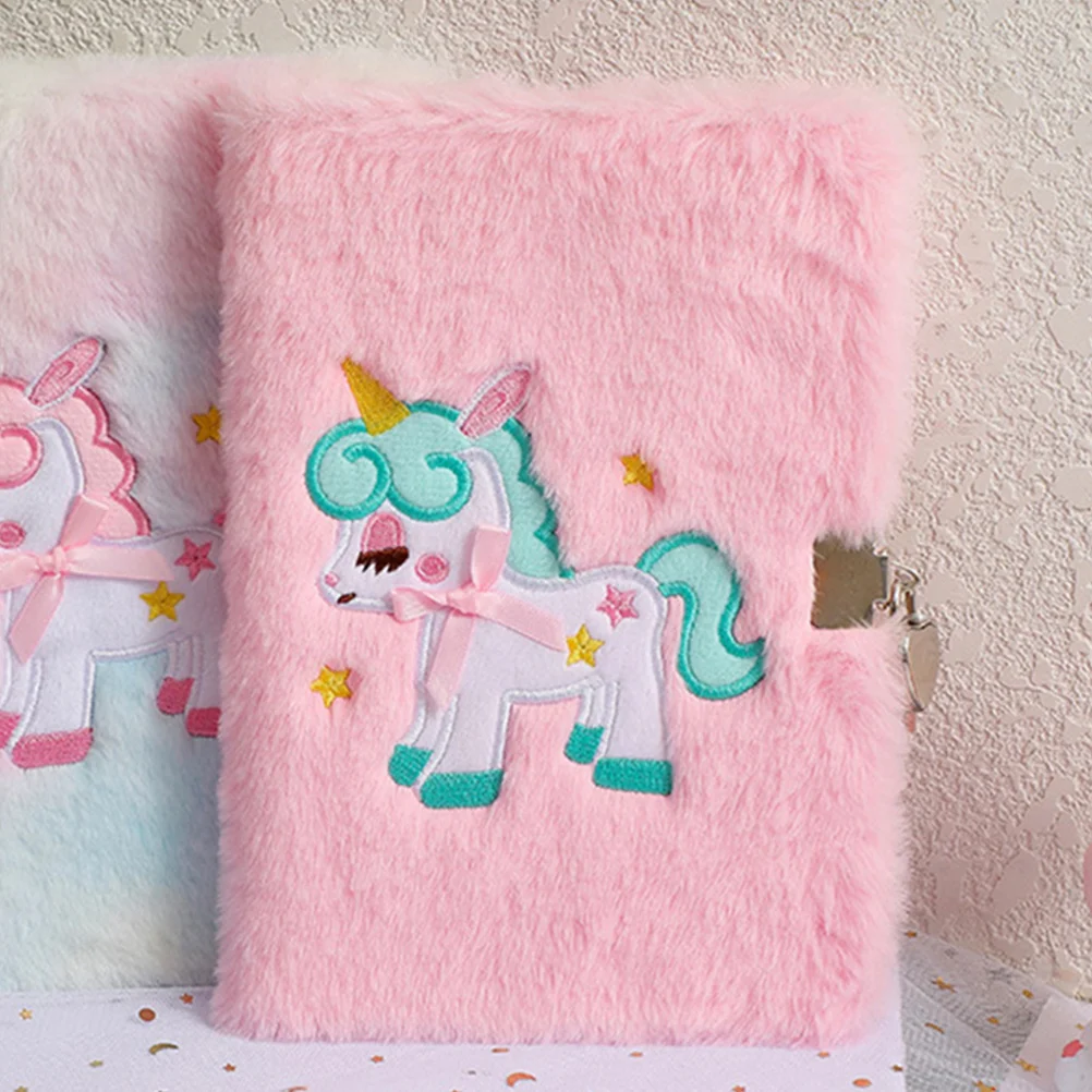 Plush-Notebook-Student-Diary-Lovely-Girl-Notes-Girls-Students ...