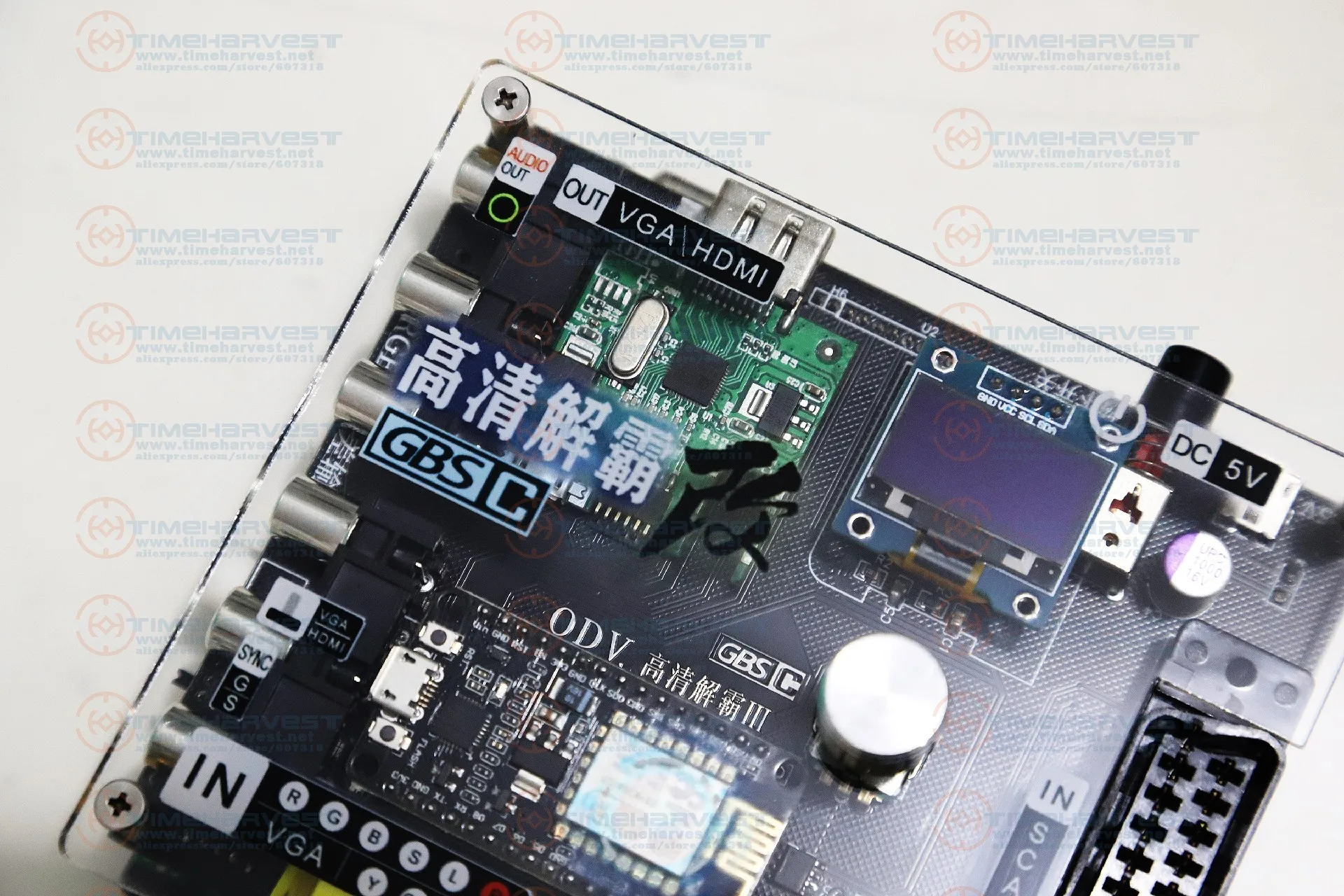 GBSC Converter Retro Video Game Signal Converter Board GBSC Controller ...