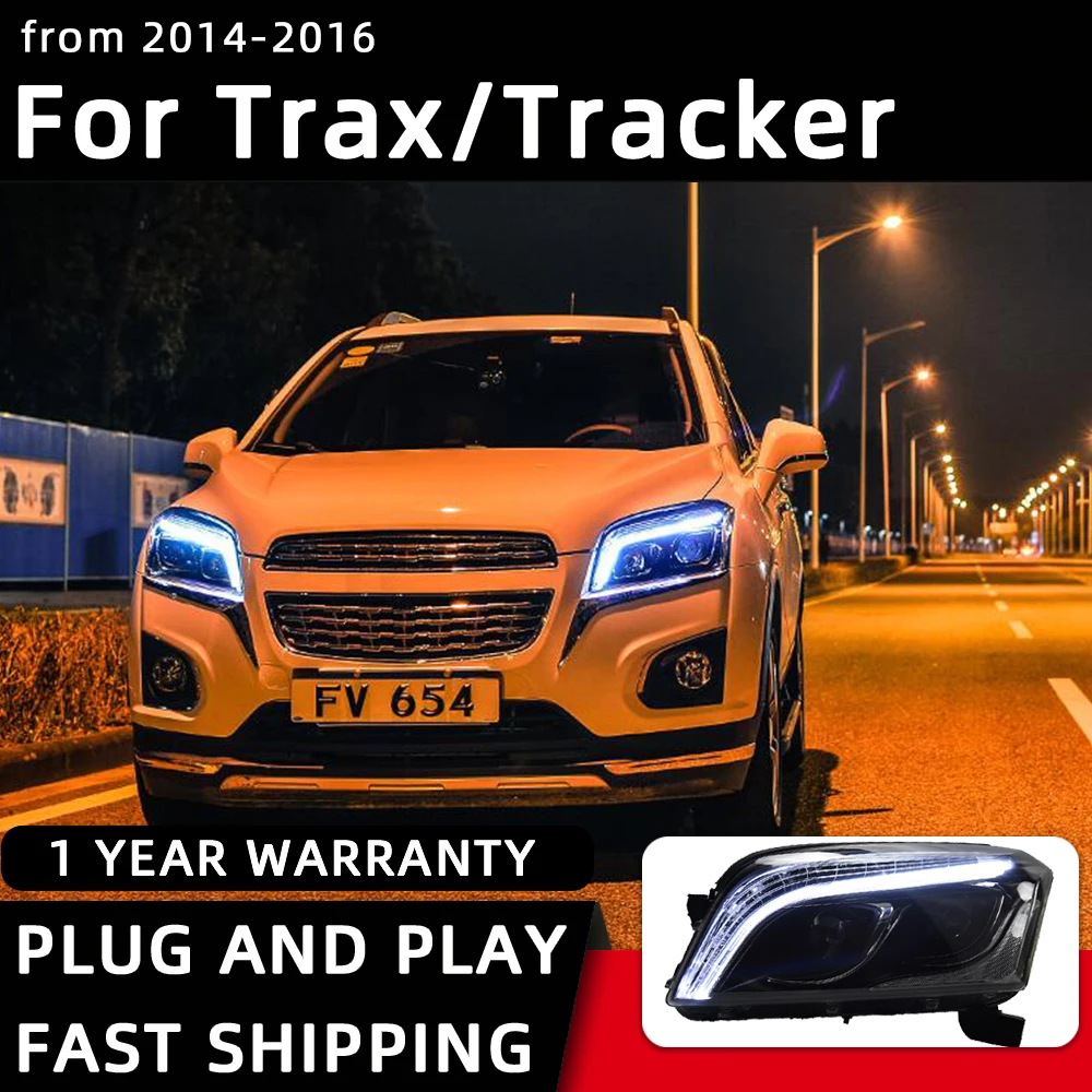 Car-Styling-Head-Lamp-for-Chevrolet-Trax-LED-Headlight-2014-2016 ...