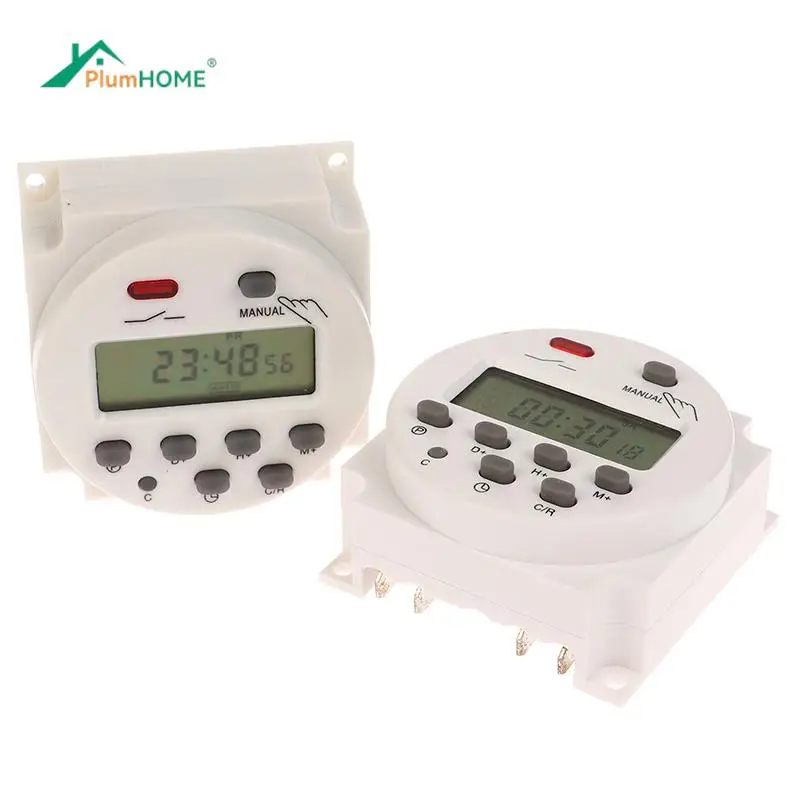 220V-110V-24V-12V-CN101A-Digital-LCD-Power-Timer-Programmable-Time-Switch-Relay-CN101-Timer ...