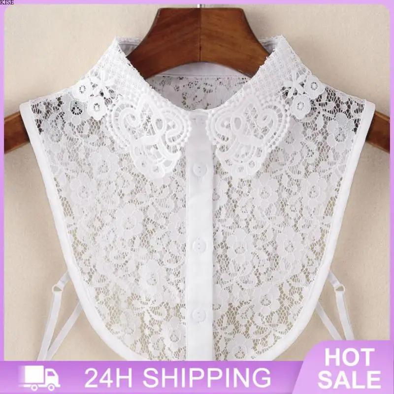 Female-Lace-Fake-Collars-Blouse-Vintage-Detachable-Shawl-Men-Adjustable ...