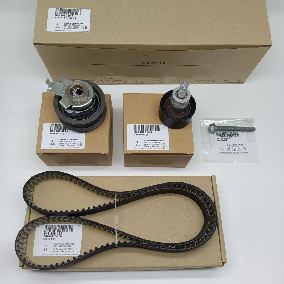 Nuevo 04E198119 OEM Kit de correa de distribución polea tensora para ...