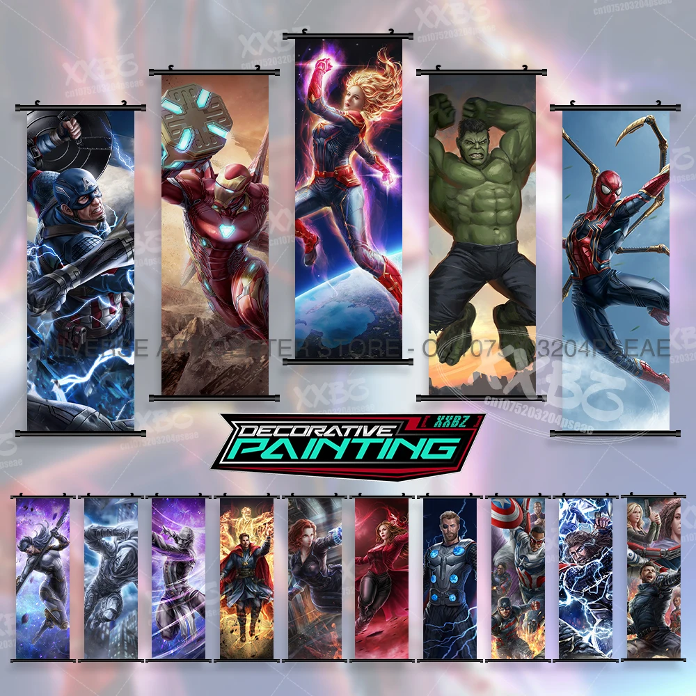 The Avengers Poster Captain America Home Decoration Black Panther ...