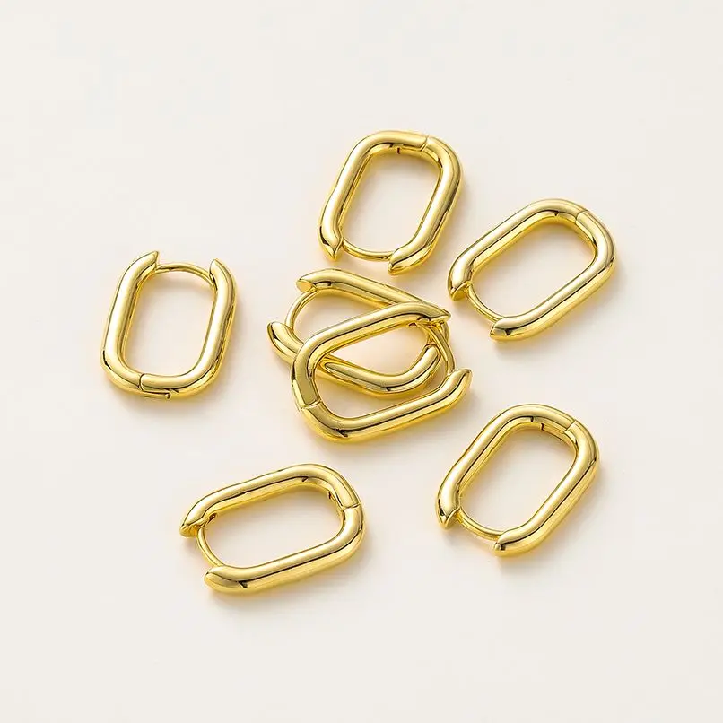 4pcs-lot-14K-18K-Gold-Color-Plated-20-25mm-Blank-Square-Metal-Earing ...