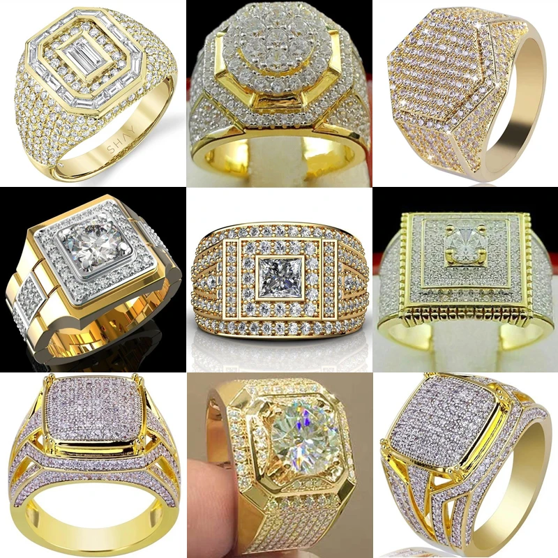 European-and-American-Trendy-Inlaid-Crystal-Women-Men-s-Rings-Banquet ...