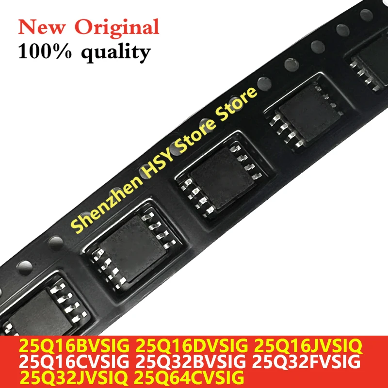 (5 piezas) 100% nuevo W 25Q16BVSIG 25Q16DVSIG 25Q16JVSIQ 25Q16CVSIG ...