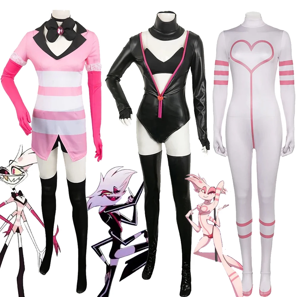 Angel-Cos-Dust-Cosplay-Cartoon-Hotel-Costume-Viper-Tight-Leather-Robe ...