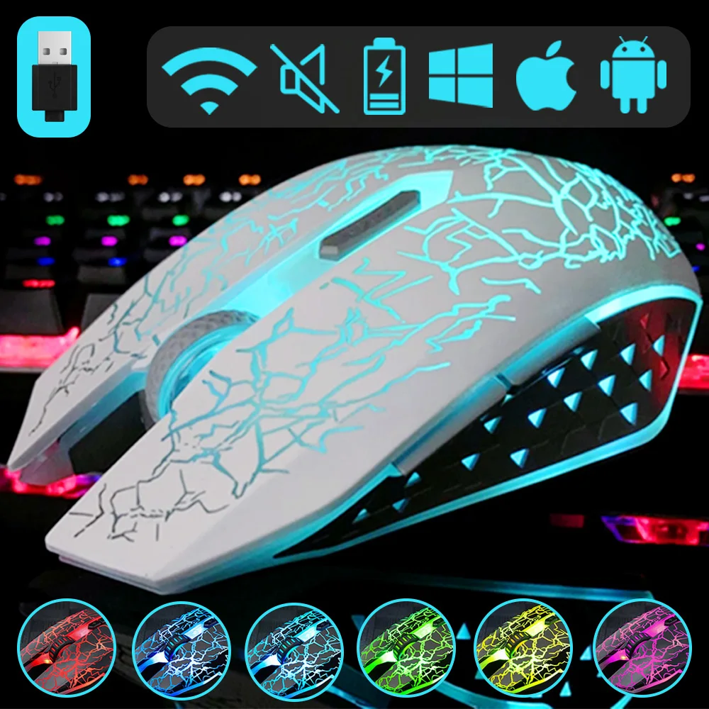Ergonomic-wireless-Gaming-Mouse-2-4G-RGB-Mute-Mause-1600-dpi-chargeable ...