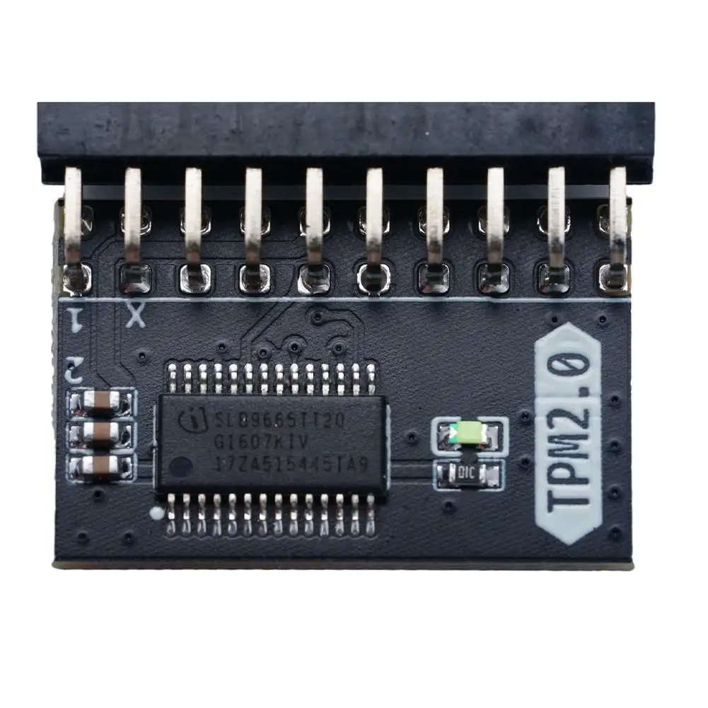 TPM 2.0 Encryption Security Module 20Pin TPM2.0 Module PCB Material ...