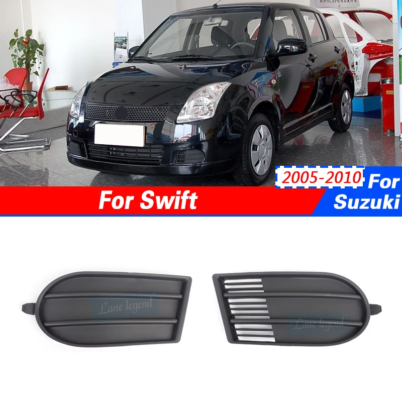 Car Accessories Front Bumper Grille Fog Lamp Cover Frame Fogs Lights ...