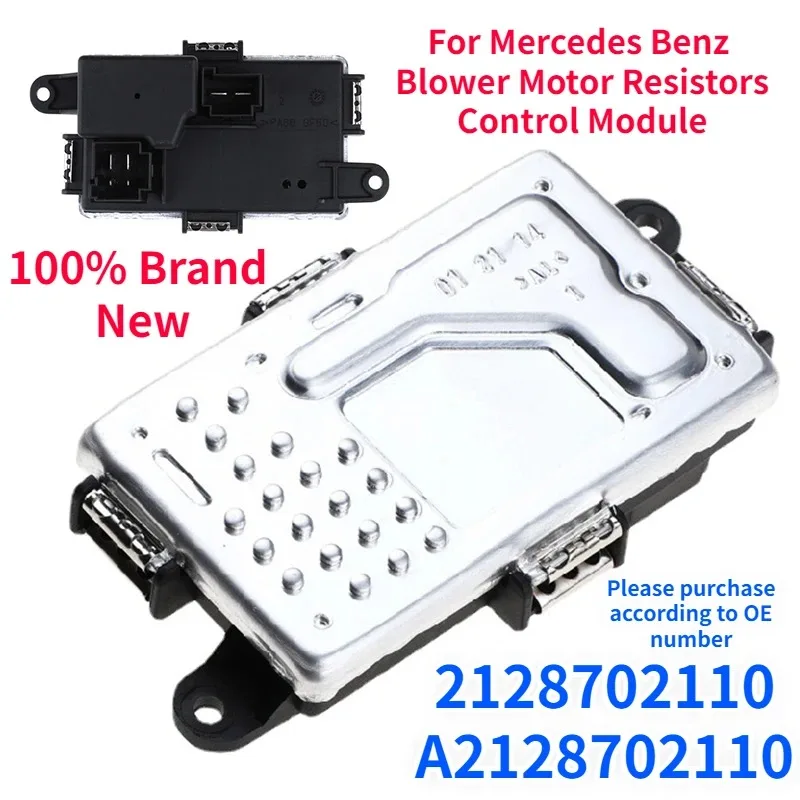 2128702110-A2128702110-Blower-Motor-Resistors-Control-Module-Front-for ...