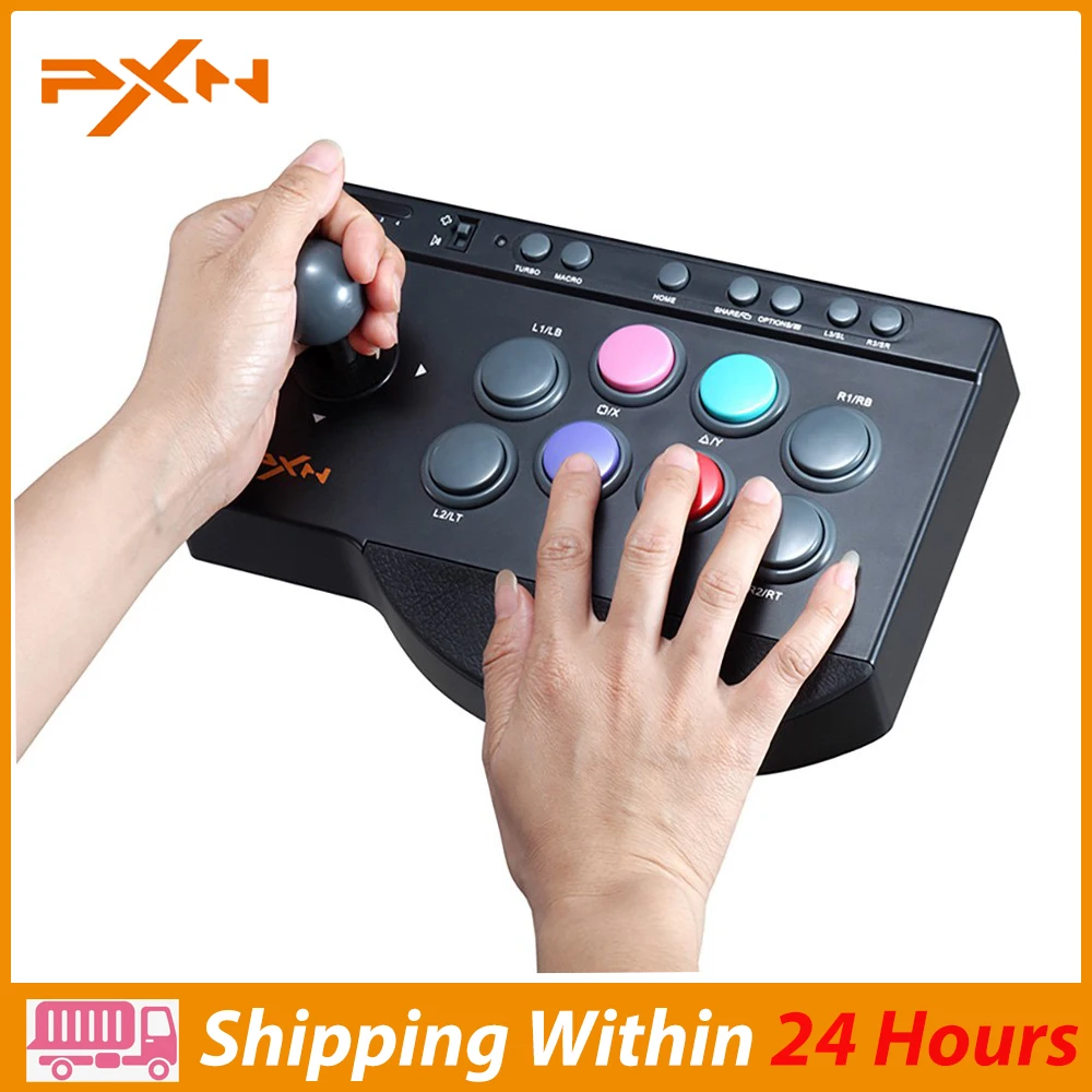 PXN-Fighting-Joystick-PC-Street-Fighter-Controller-Arcade-Game-Fight ...