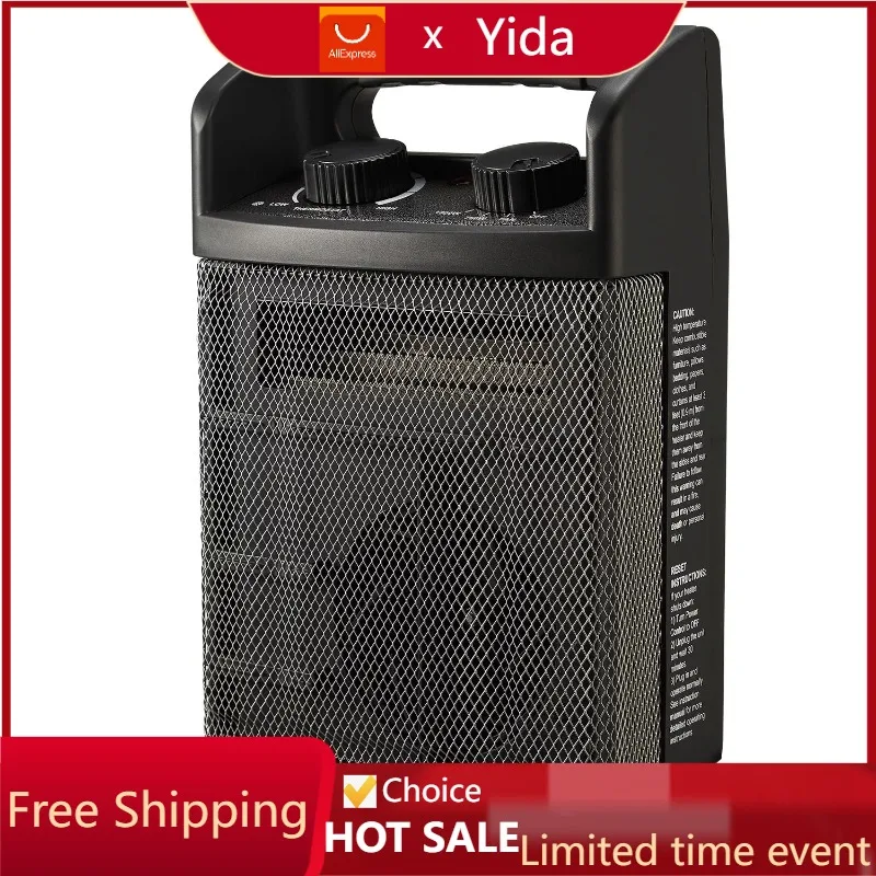 Hyper-Tough-Black-1500w-Heavy-Duty-2-Setting-Electric-Utility-Space ...