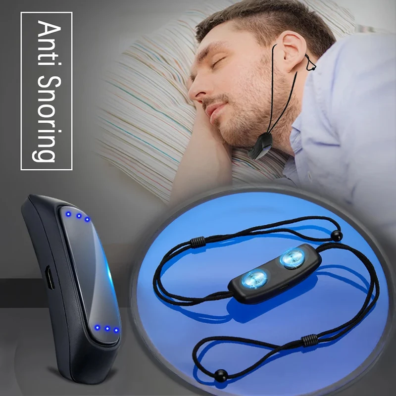USB-Anti-Snoring-Device-Portable-EMS-Pulse-Noise-Reduction-Muscle ...