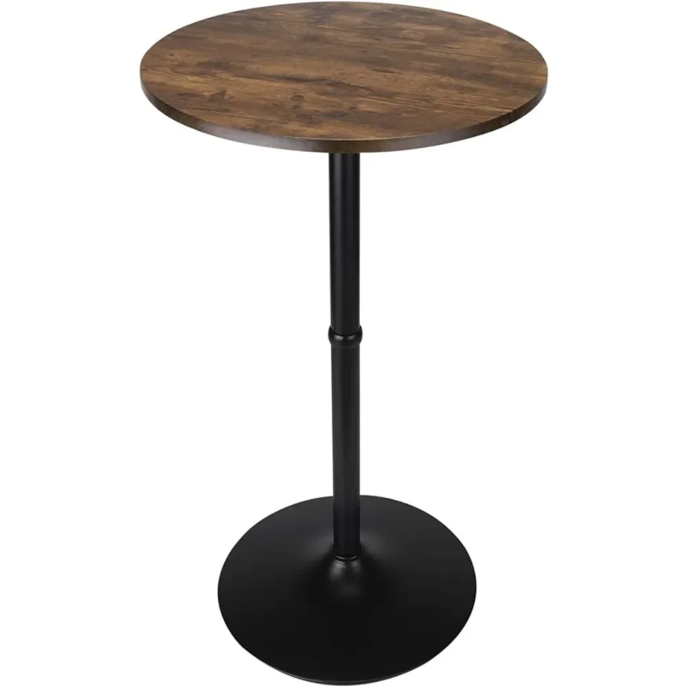 41-Inches-Height-Bar-Tables-Table-With-Round-Top-and-Base-Non ...