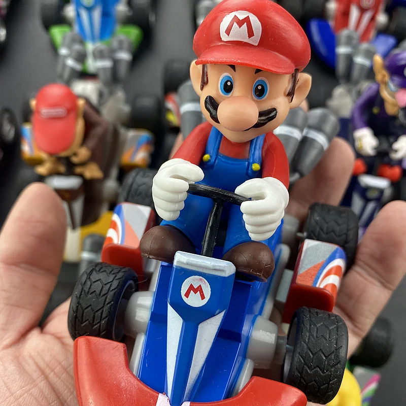 Figuras de acción de Super Mario Bros, modelos de muñecos de dibujos ...
