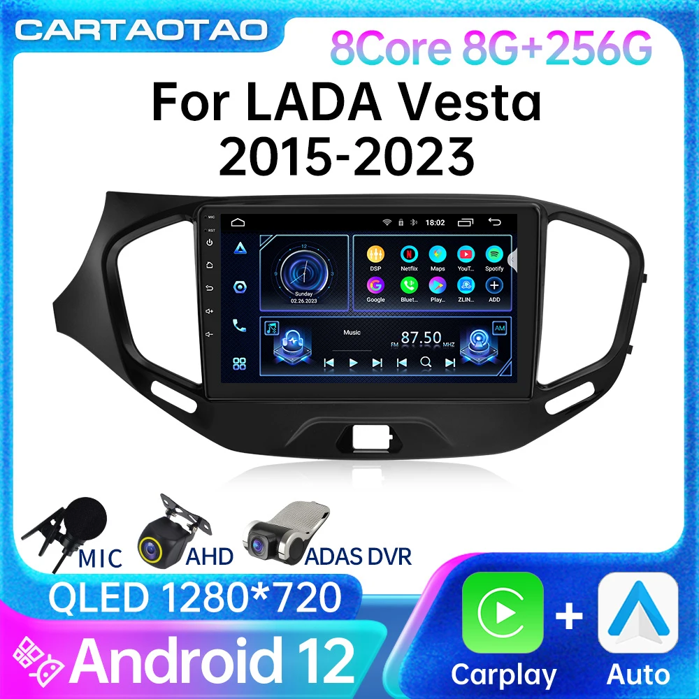 Android-12-Carplay-Car-Radio-For-LADA-Vesta-Cross-Sport-2015-2023 ...