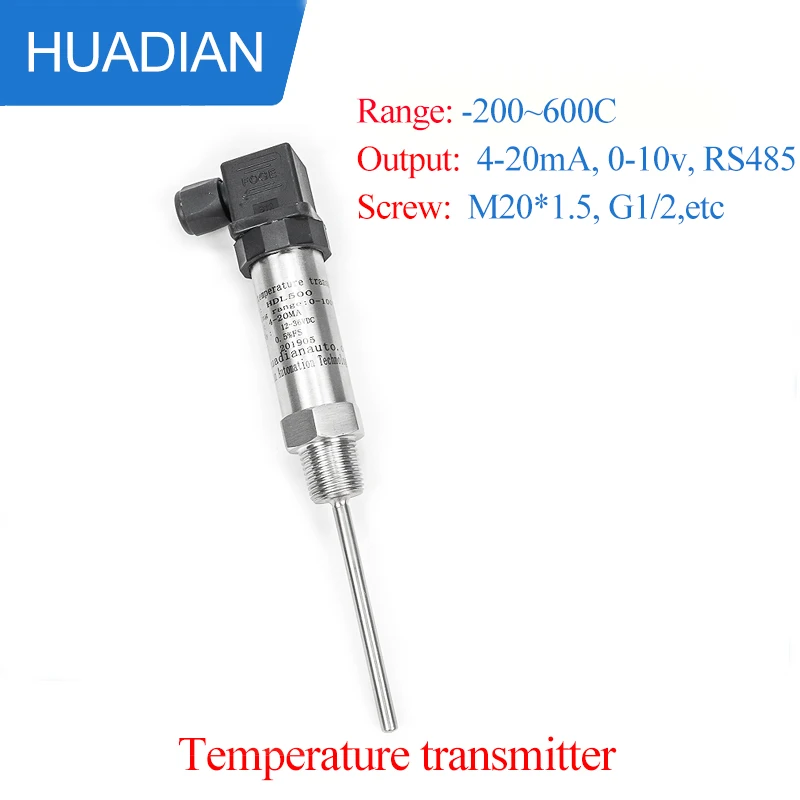 4-20mA-PT100-Temperature-Sensor-Temperature-Transducer-with-Digital ...