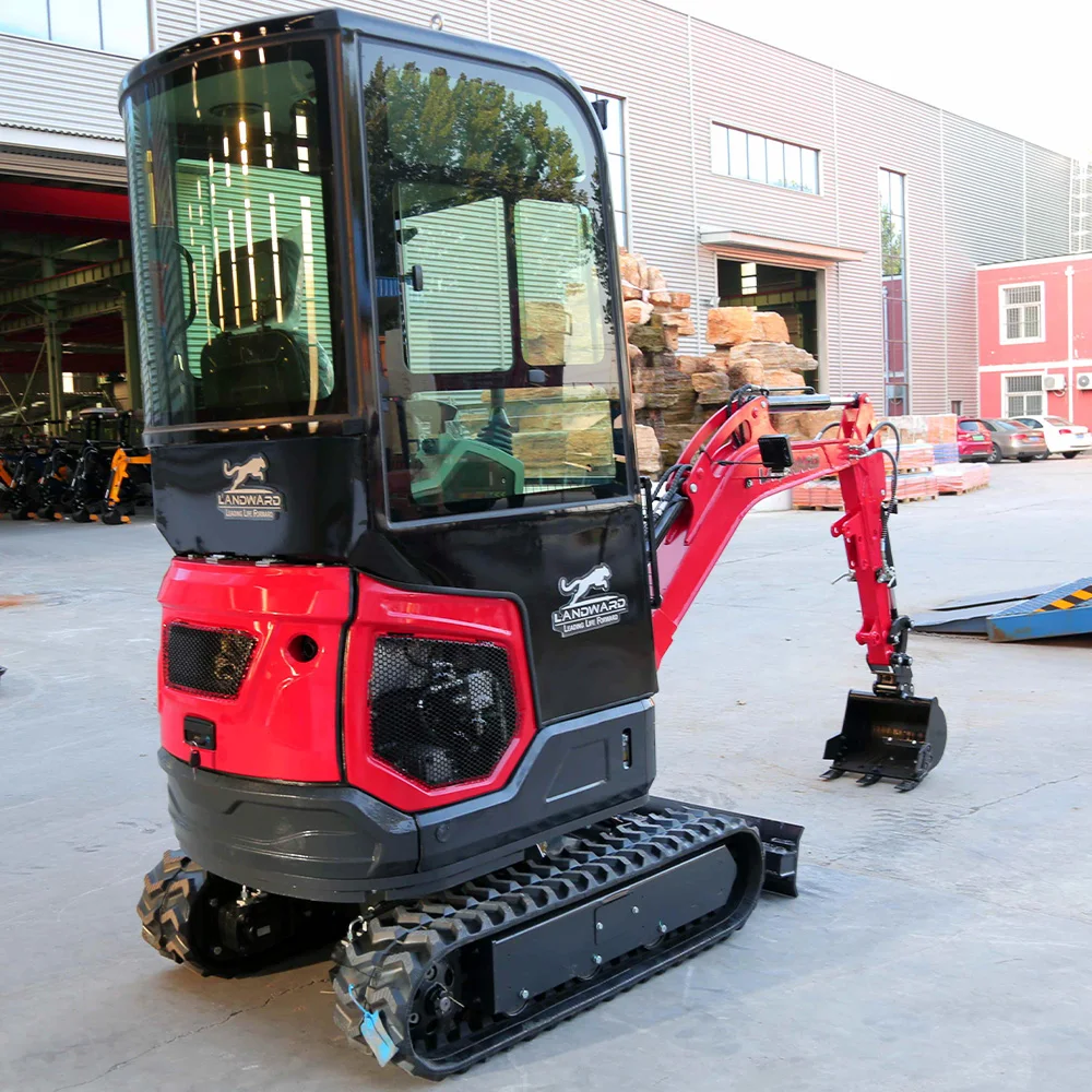 Chinese Factory EPA Engine Mini Excavator 1.8Ton Hydraulic Crawler Euro ...