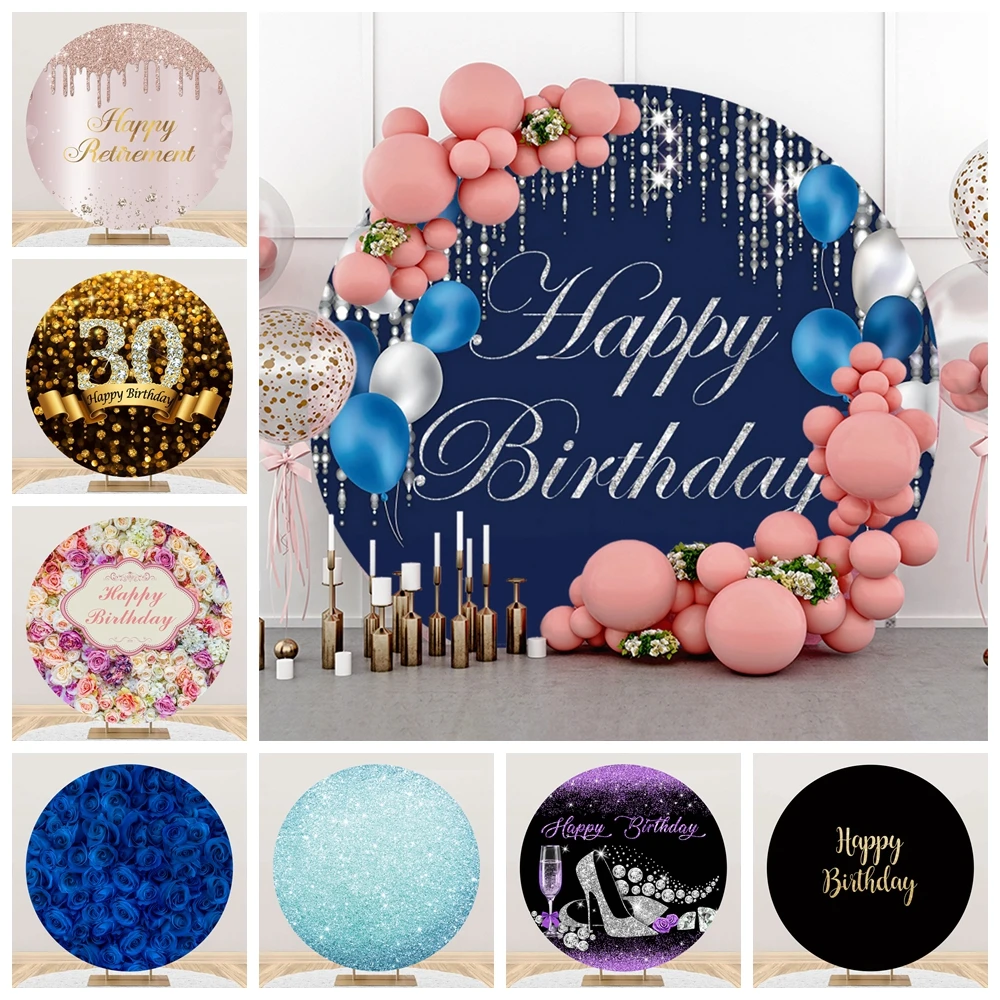 Custom-Happy-Birthday-Round-Backdrop-Cover-for-Men-Women-Boys-Girls ...