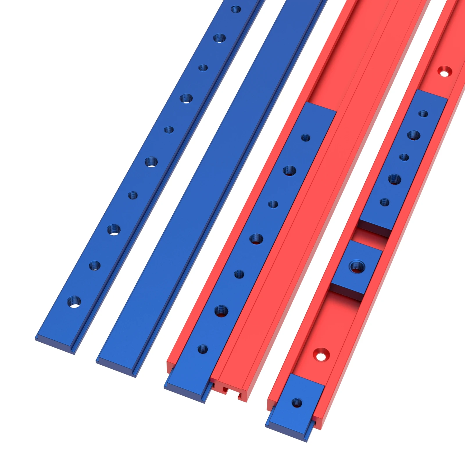 100-450mm-Blue-Aluminium-Alloy-T-track-Slot-Slider-Sliding-Bar-M6-M8 ...